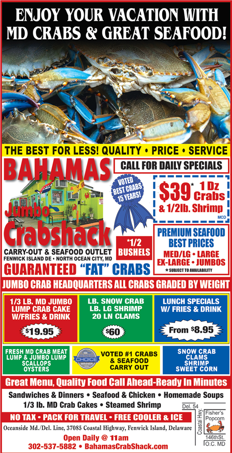Crabs Ocean City MD